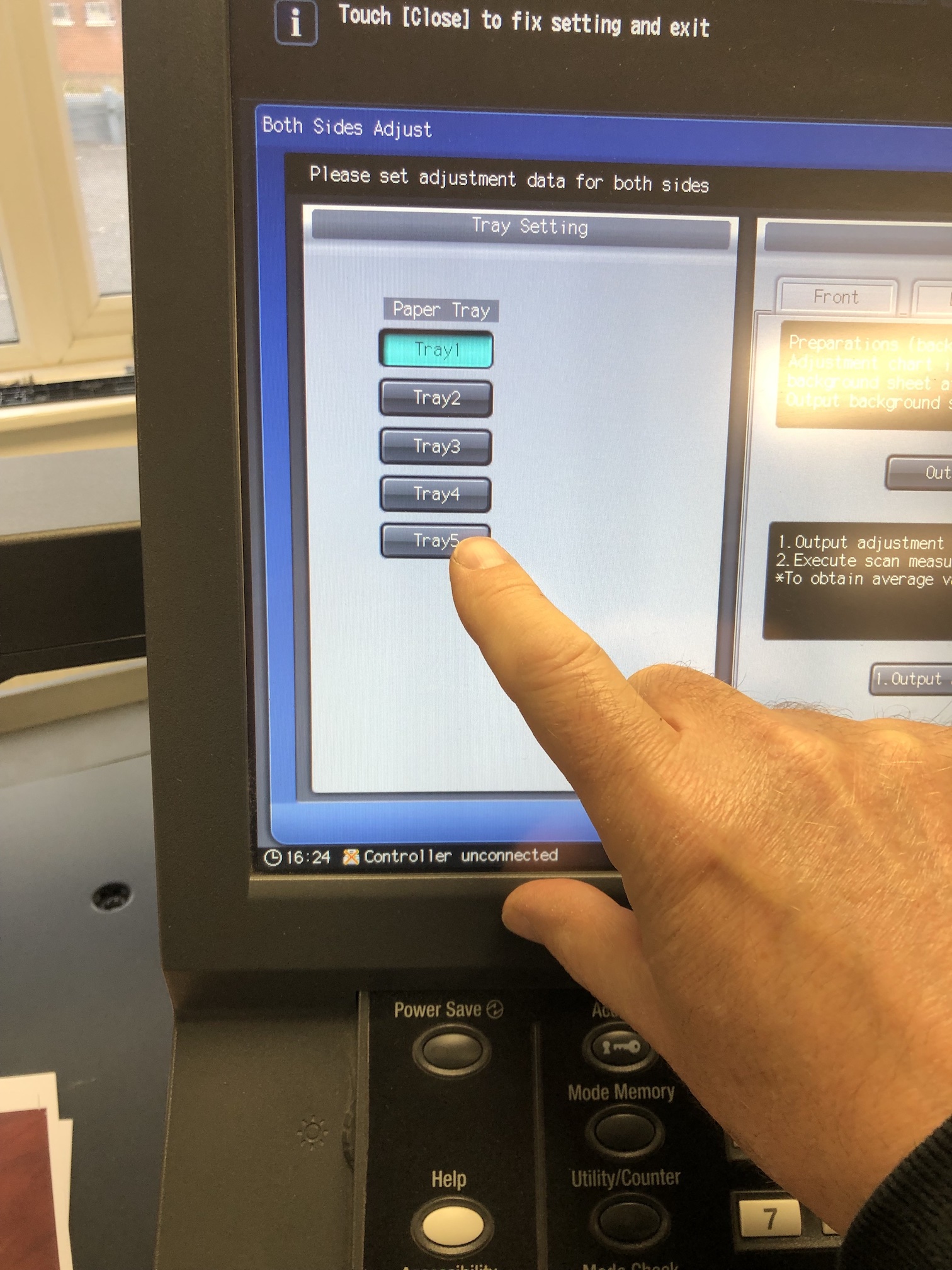 Both Sides Centering Adjustment – DG3 Printing Services