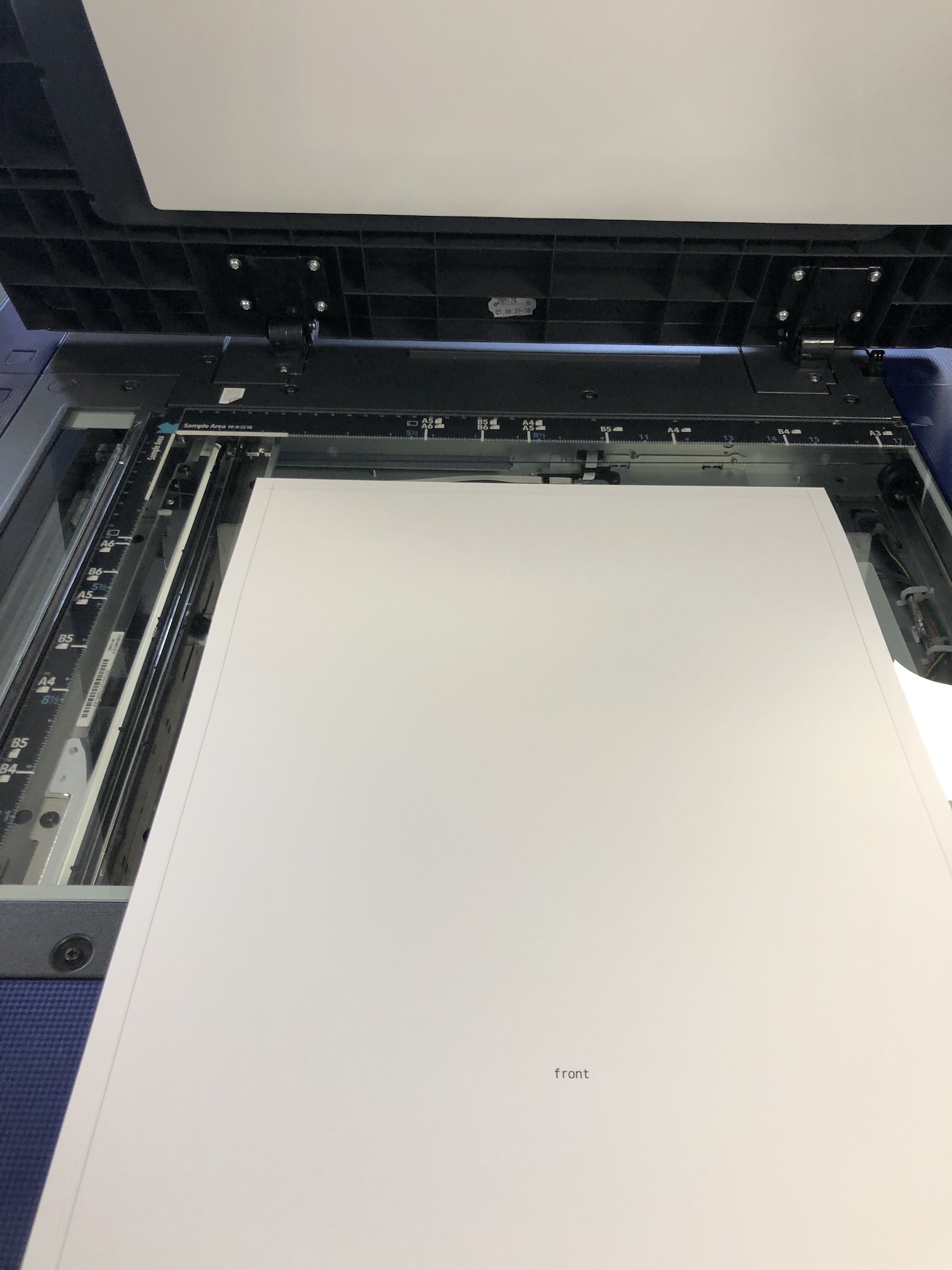 Both Sides Centering Adjustment – DG3 Printing Services