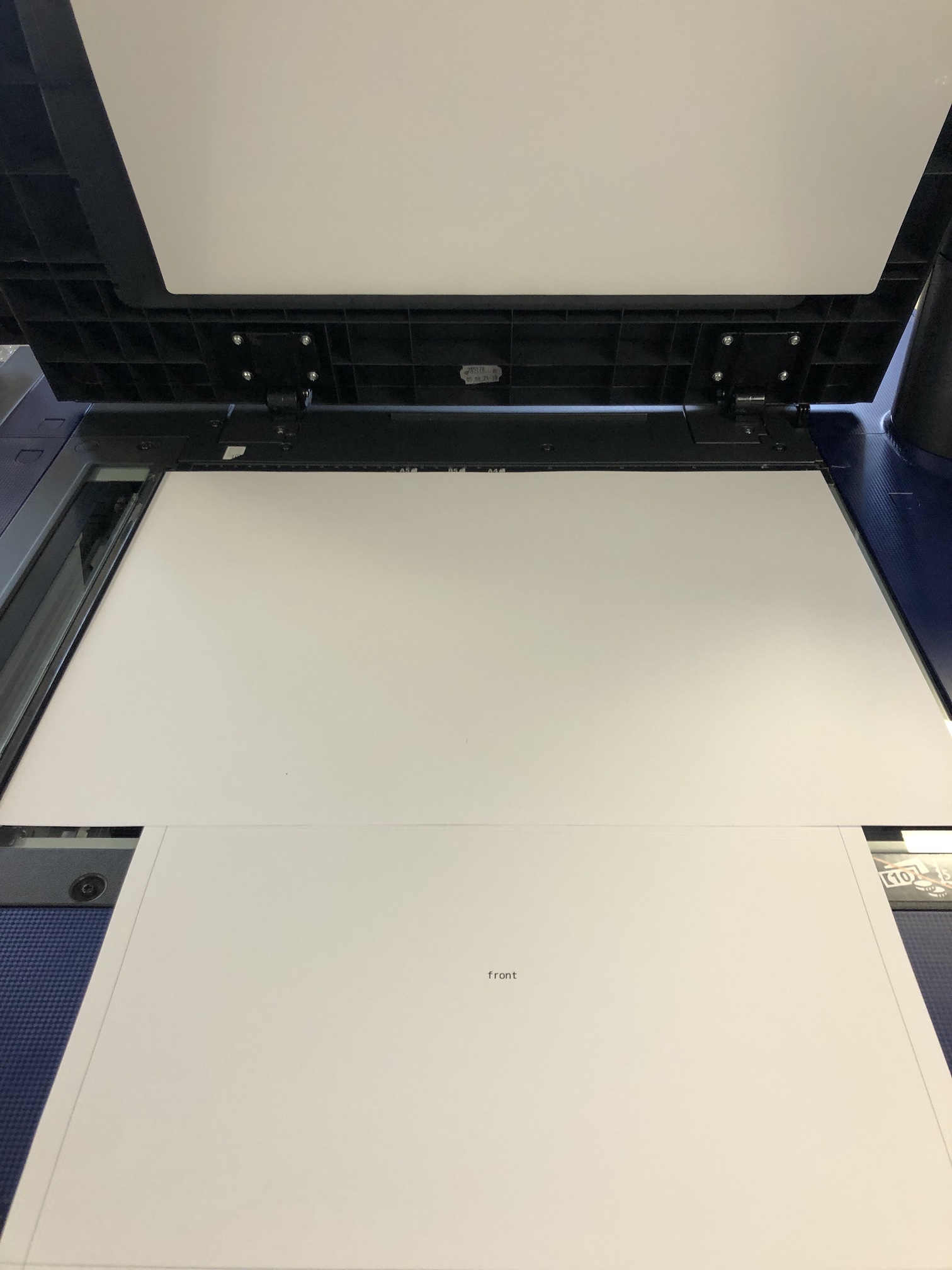 Both Sides Centering Adjustment – DG3 Printing Services
